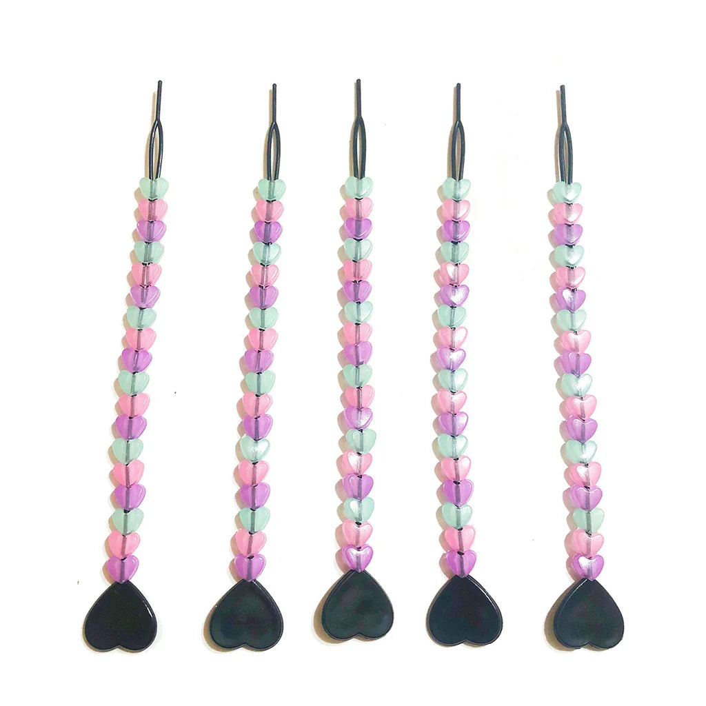 Glow-in-the-Dark Heart Bead Bundle – The Natural Hair Shop
